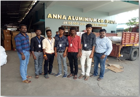 Industrial visit to Anna Aluminium Co Pvt.Ltd – AAA College of ...