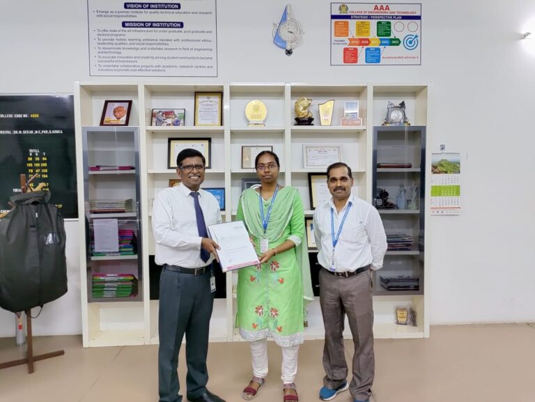 Congratulations for getting placement in Centizen – AAA College of ...